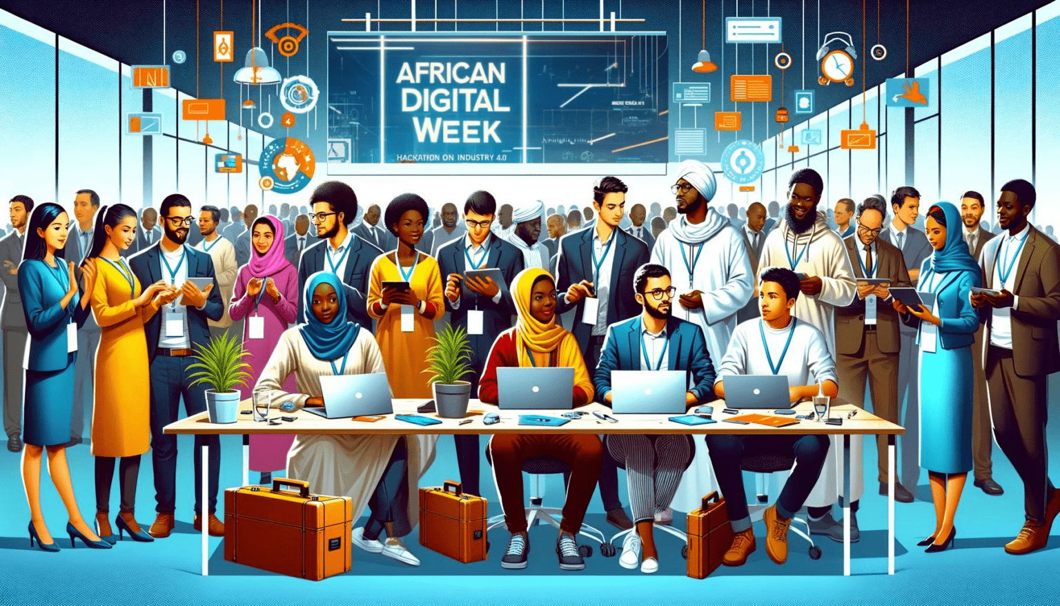 African Digital Week 2024 : La compétition démarre avec un hackathon ...